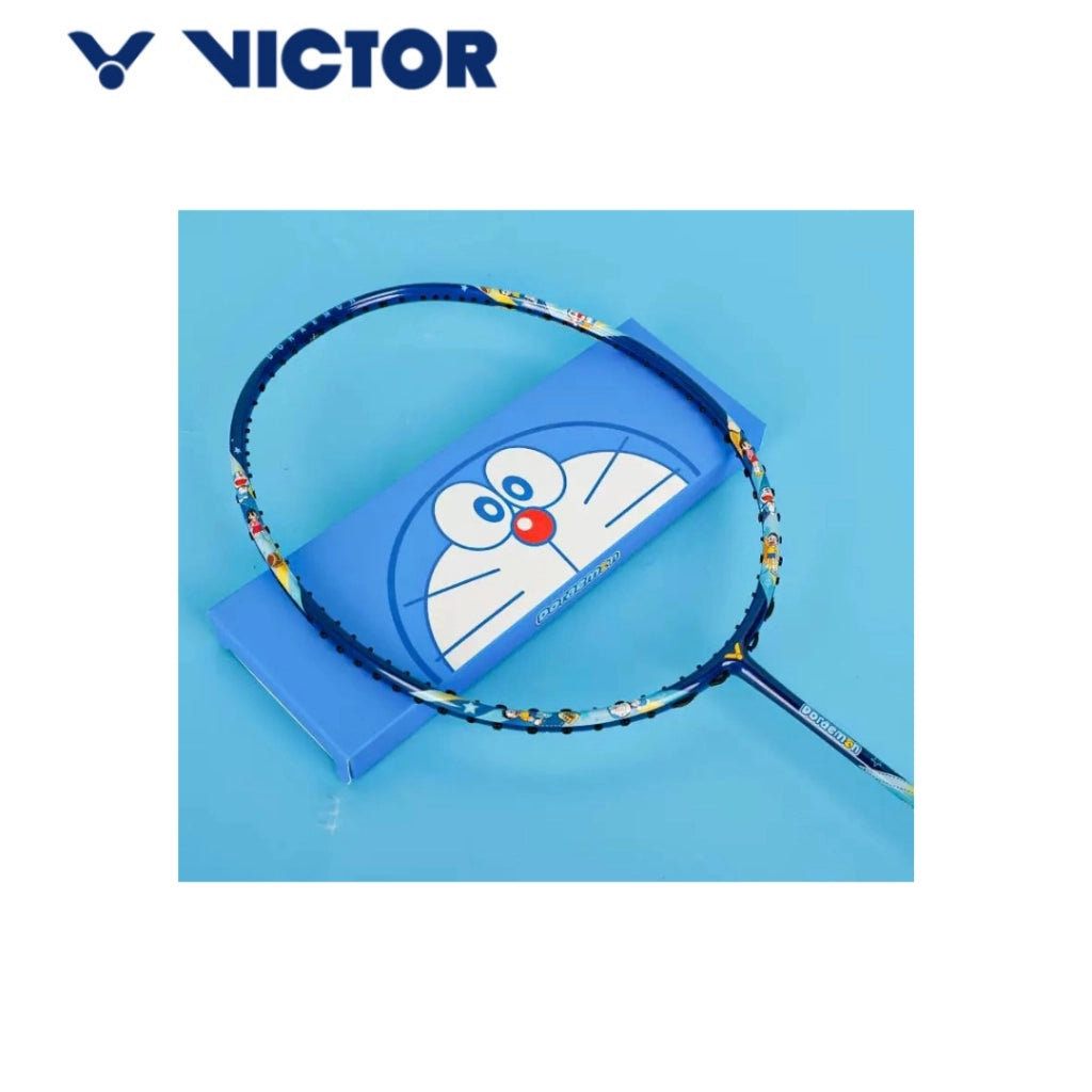 Victor X Doraemon Racket Set T Box 2pcs Titan Badminton